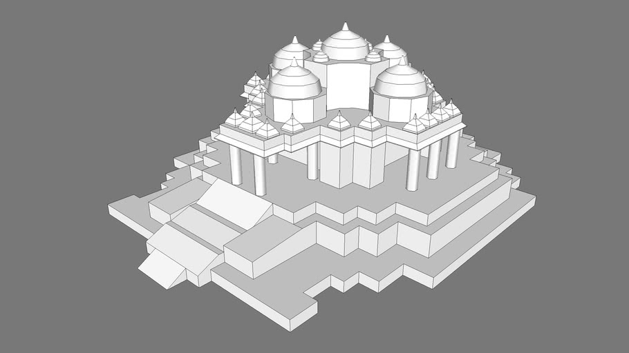 Akshardham Temple,New Delhi, India | 3D Warehouse