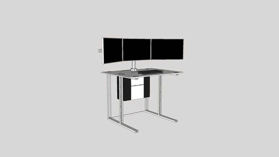 Computer Desk | 3D Warehouse