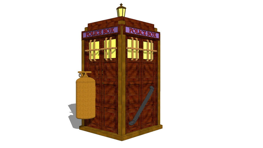 STEAMPUNK TARDIS | 3D Warehouse