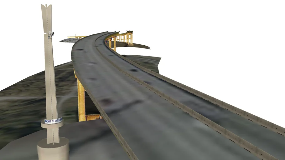 Approach Ramps for Port Mann Bridge | 3D Warehouse