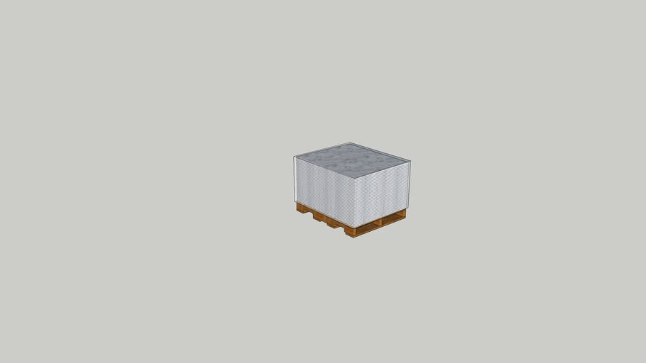 pallet, tile,shrink | 3D Warehouse