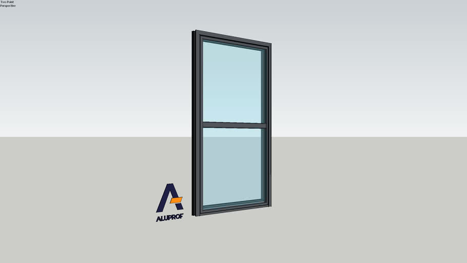 Aluprof_MB-104 Passive_007_S-0415 | 3D Warehouse