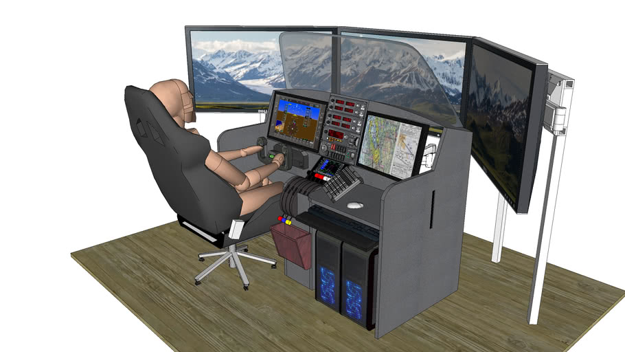 General Purpose Flight Simulator | 3D Warehouse