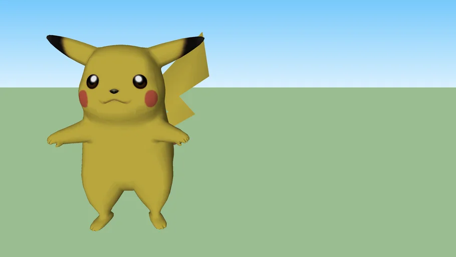 Pikachu | 3D Warehouse