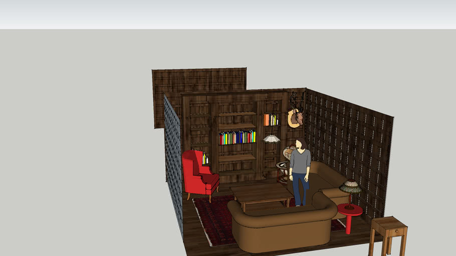 Edwardian library | 3D Warehouse