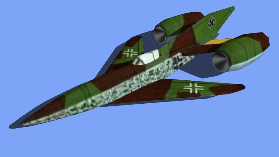 Focke-Wulf FW Ta 283 (low poly) | 3D Warehouse