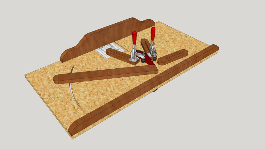 Jig for segmented woodturning | 3D Warehouse