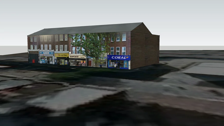 barking town station approch 2 | 3D Warehouse