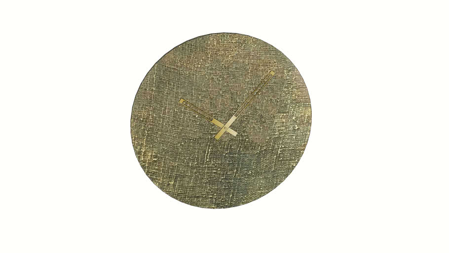 52165 Wall Clock Texture 58cm | 3D Warehouse