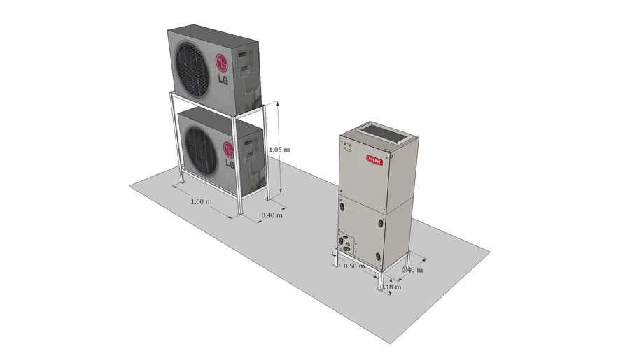 Outdoor Control Units | 3D Warehouse