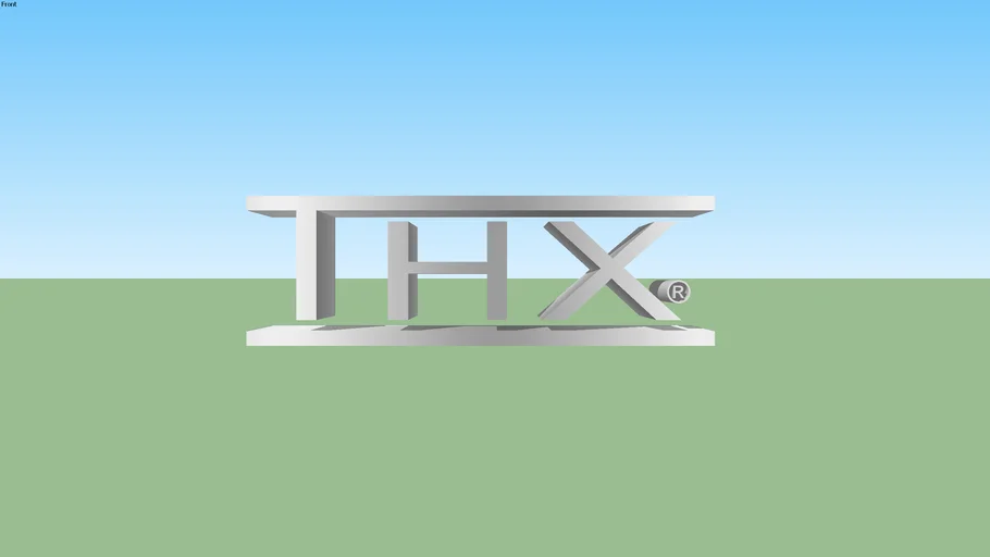 THX Logo (1983-present) | 3D Warehouse