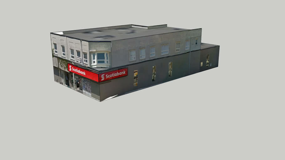 Scotiabank @ Danforth & Greenwood Av | 3D Warehouse