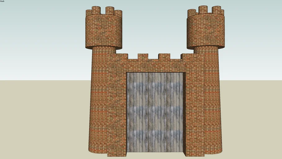 Medieval Gate | 3D Warehouse