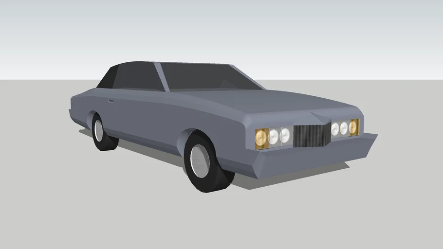 Another 1980 car | 3D Warehouse
