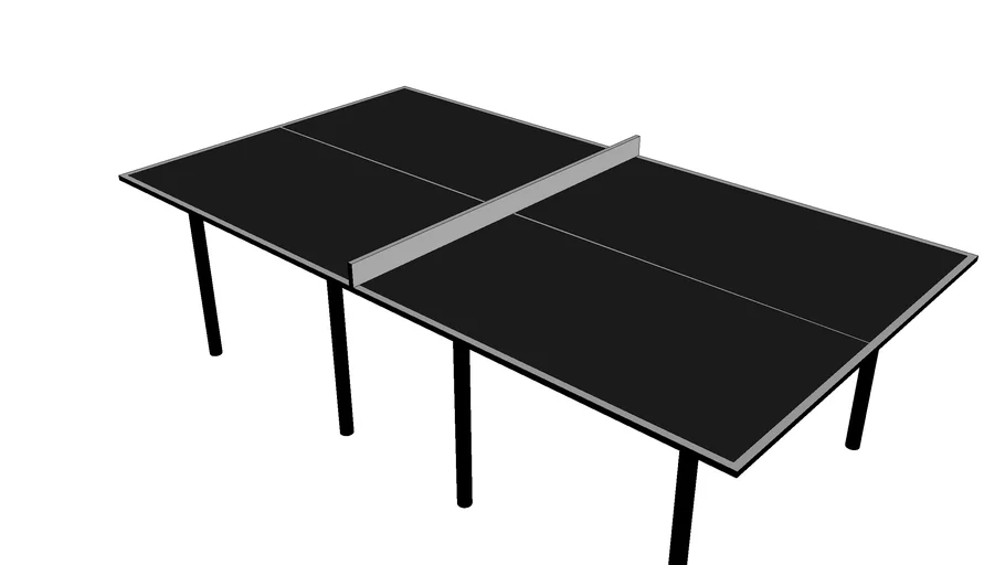 Table Tennis (ping-pong) | 3D Warehouse
