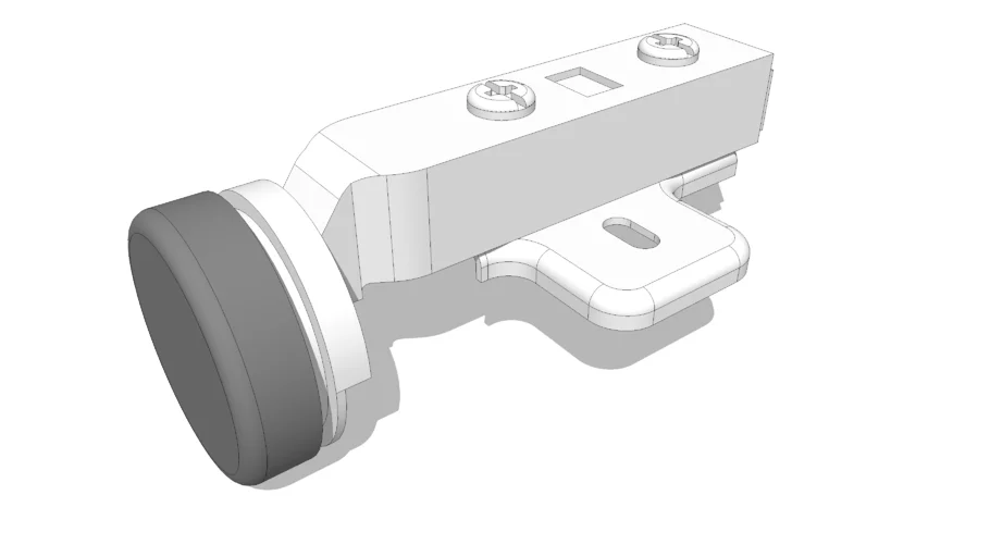 Glass window hinge, لولای شیشه | 3D Warehouse