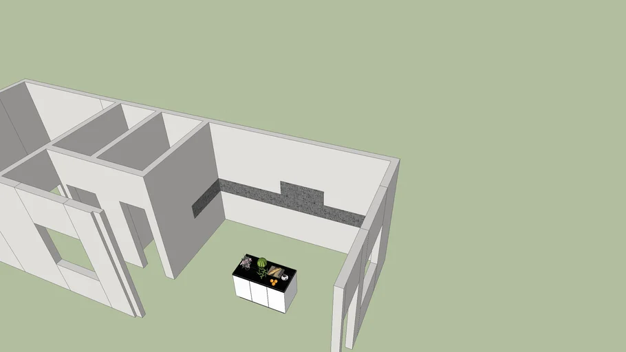 kitchen counter | 3D Warehouse