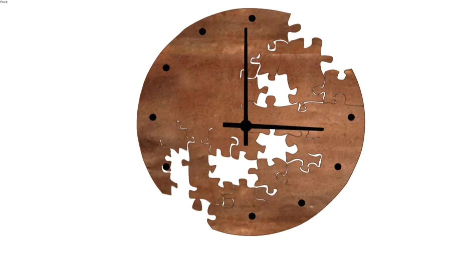 Clock Puzzle | 3D Warehouse
