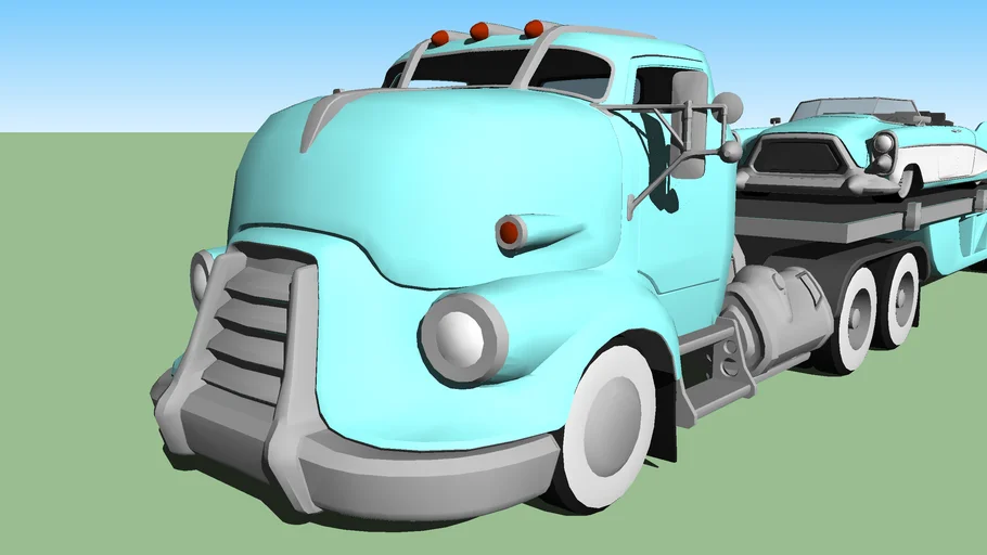 Fallout 4 Semi | 3D Warehouse