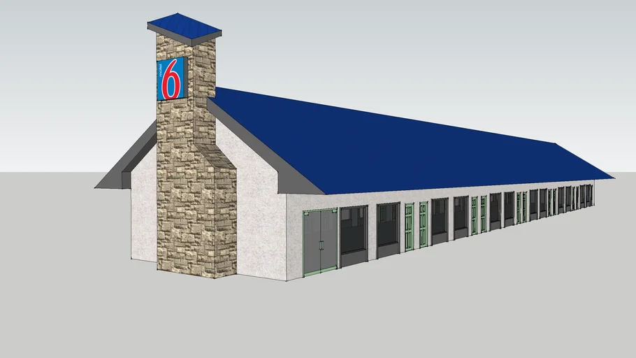 Motel 6 (2nd Version) | 3D Warehouse