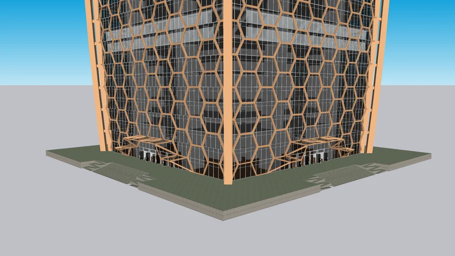 Skyscraper design No. 31 (vray render model) | 3D Warehouse