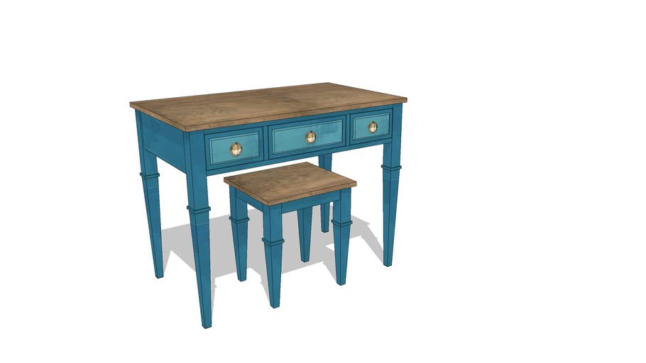 CLASSIC SET TABLE | 3D Warehouse