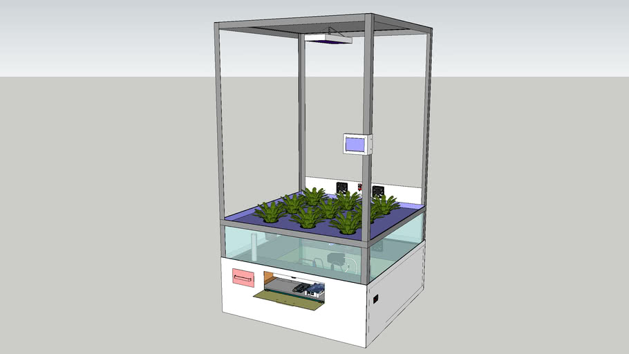 Organic Hydroponics System | 3D Warehouse
