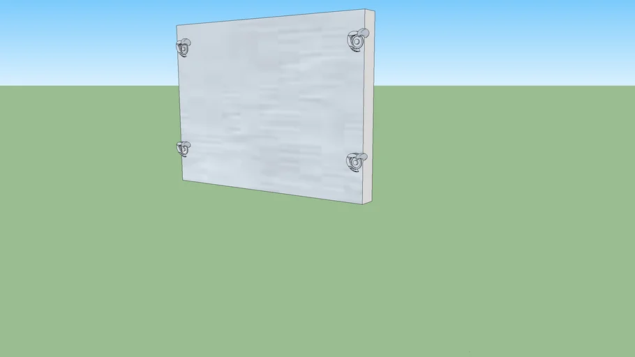 400x300 access door | 3D Warehouse