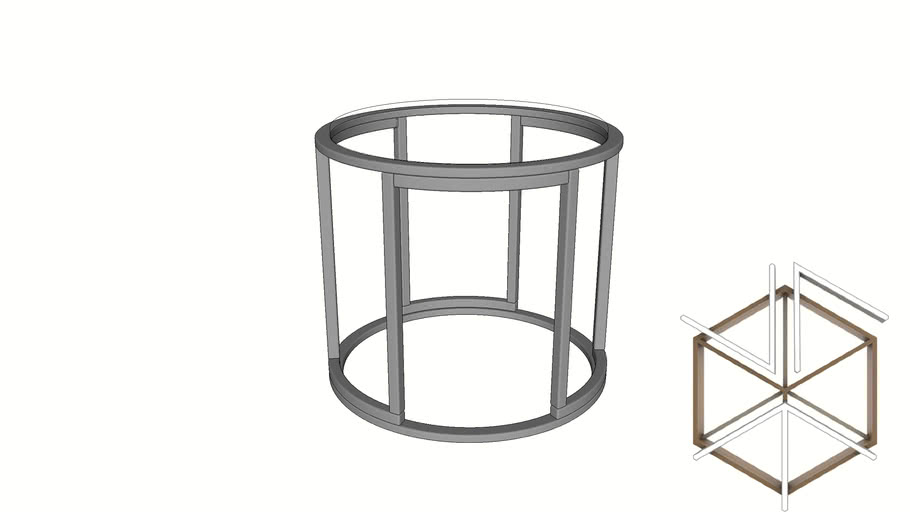 Round Side Table | 3D Warehouse