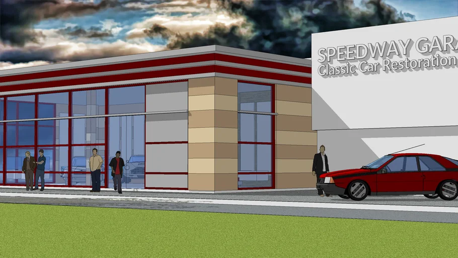 SPEEDWAY GARAGE | 3D Warehouse