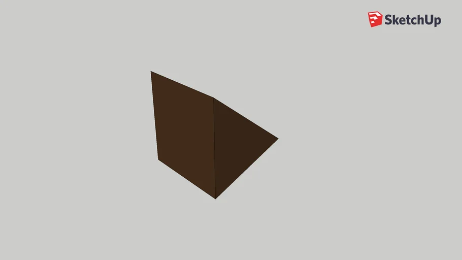 square sided triangle | 3D Warehouse