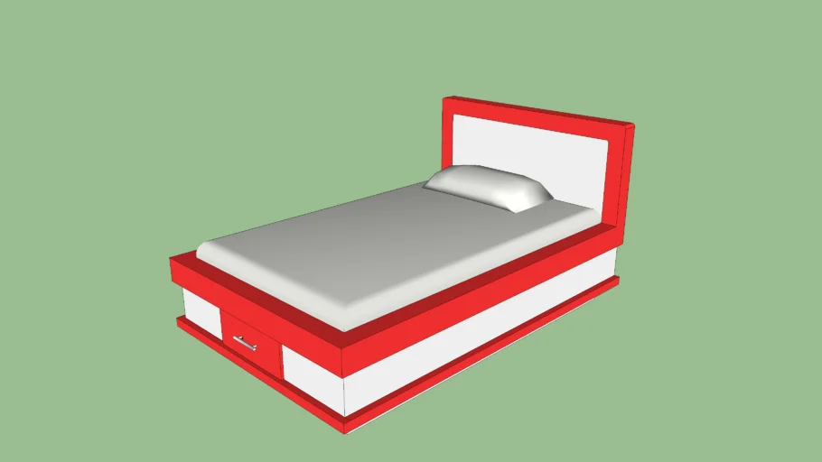 Single Bed | 3D Warehouse