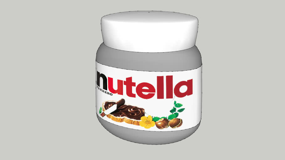 Nutella Jar | 3D Warehouse