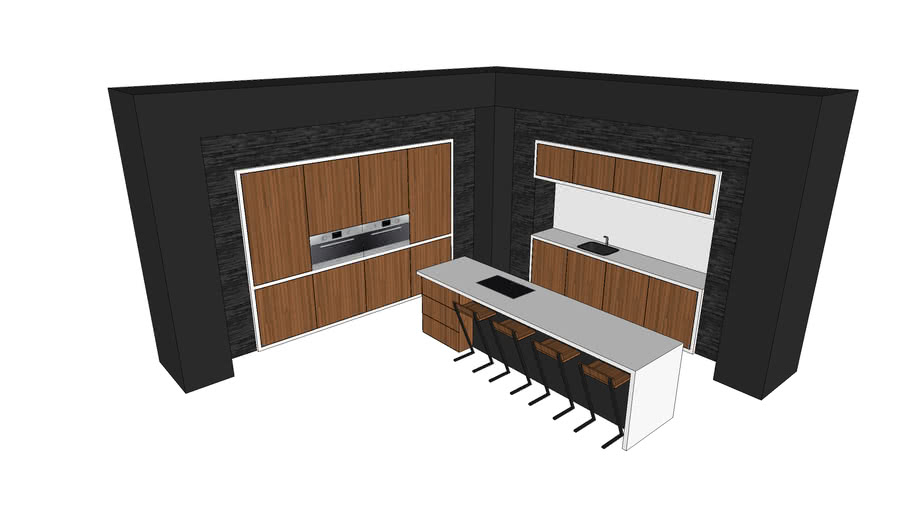 Modern Kitchen | 3D Warehouse