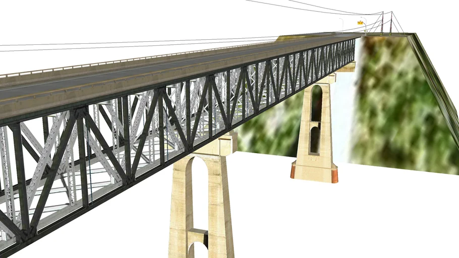 East Pine River Car Bridge | 3D Warehouse