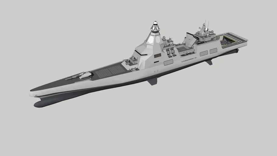 Futuristic Destroyer