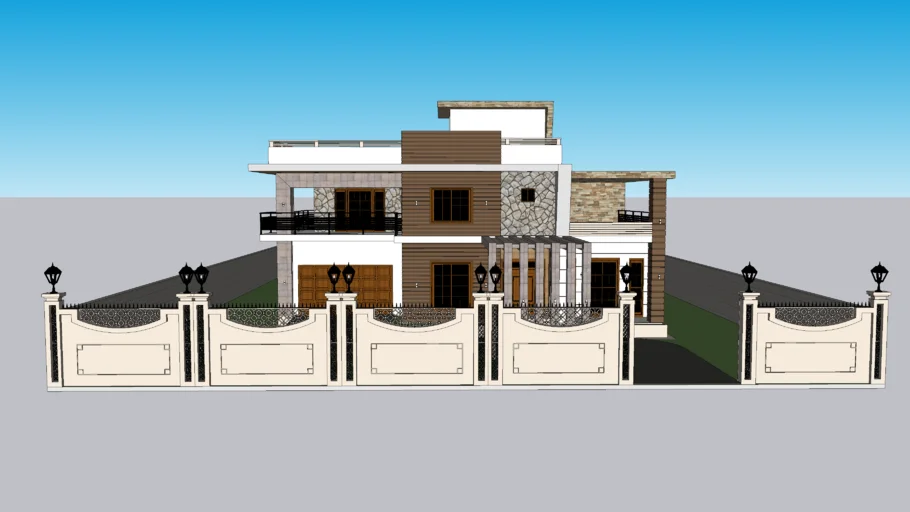 villa design the architech design | 3D Warehouse