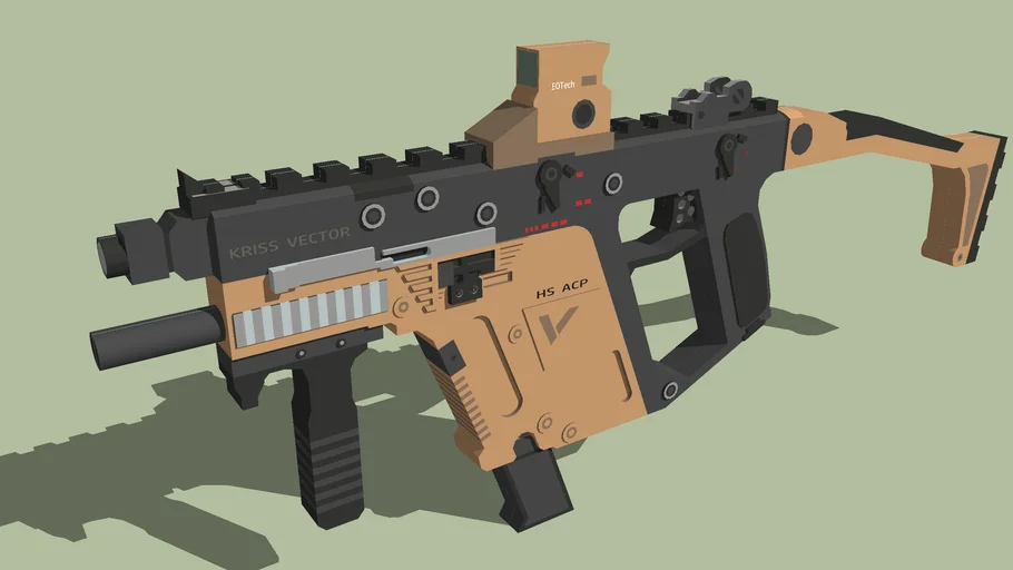 KRISS VECTOR / Asault rifle / Weapon - Armas | 3D Warehouse