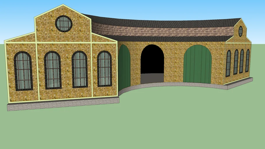 Tidmouth Sheds (Thomas) | 3D Warehouse