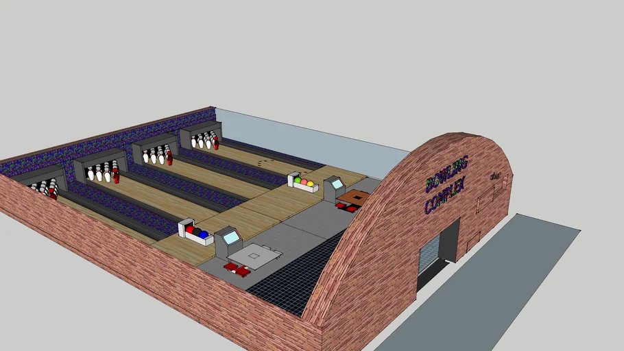 Bowling Alley | 3D Warehouse