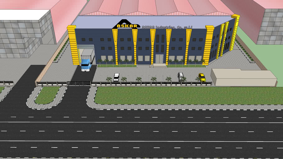 FACTORY BUILDING - ASKAR | 3D Warehouse