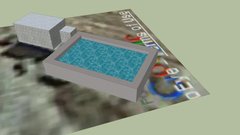 farm storage and pool | 3D Warehouse