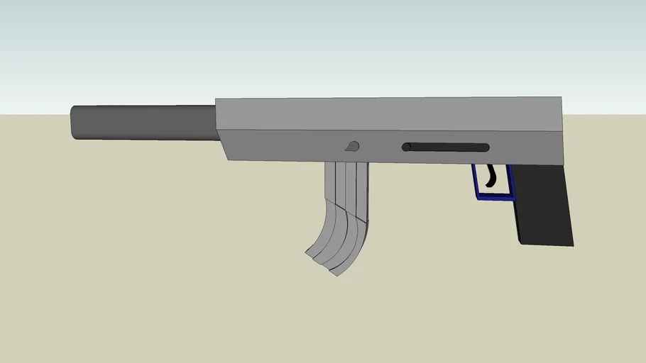 Sub-Machine Gun | 3D Warehouse