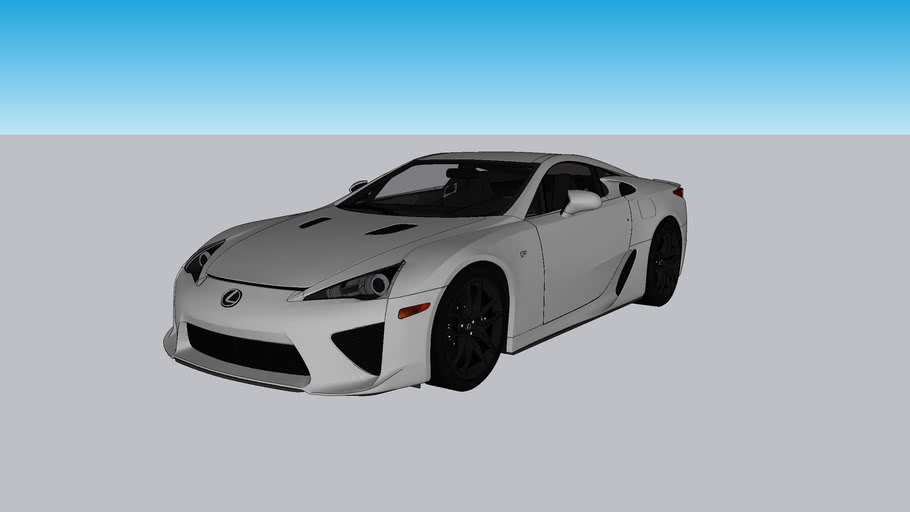 Lexus LFA (Road) | 3D Warehouse