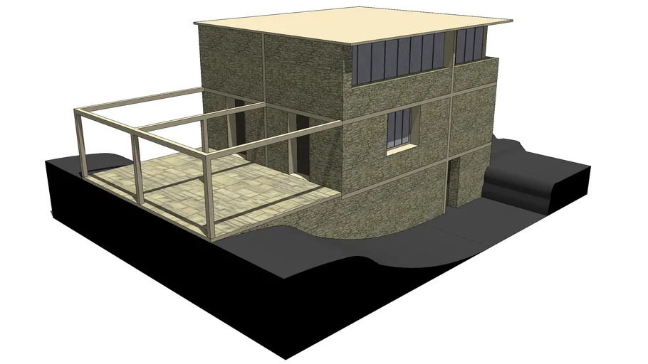 Stone house (Tavole, Italy) | 3D Warehouse