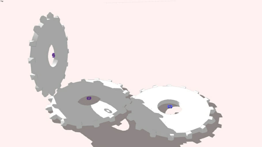 Sketchyphysics Gear Simulation. | 3D Warehouse