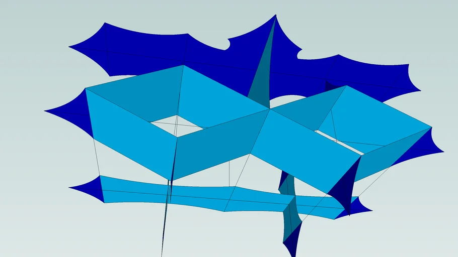 Kite - Compound Cody with Top Sail | 3D Warehouse