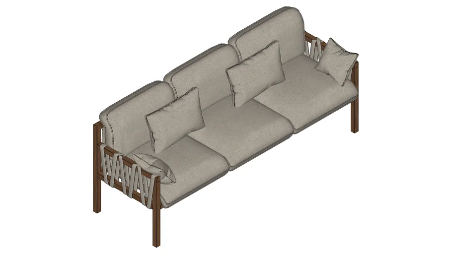 SOFA EXTERNO 01 | 3D Warehouse