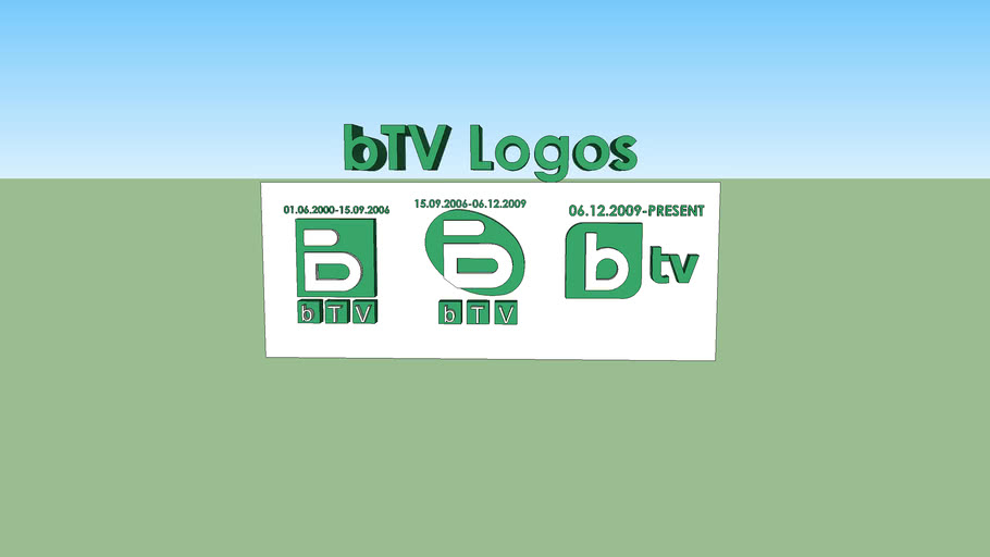 bTV Logos | 3D Warehouse