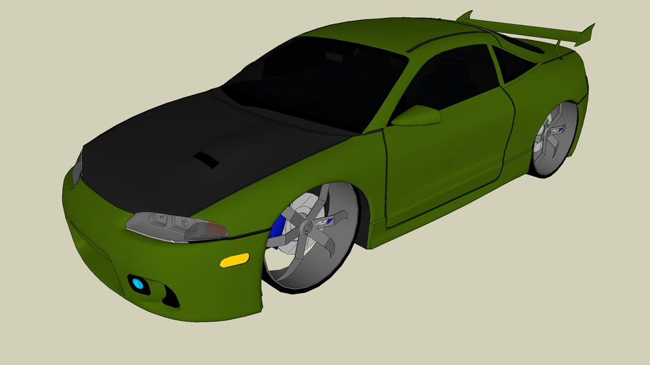 mitsubishi eclipse | 3D Warehouse